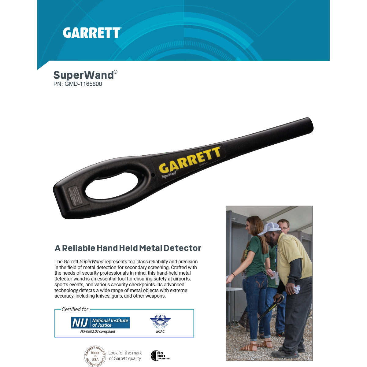 SuperWand – Garrett Security
