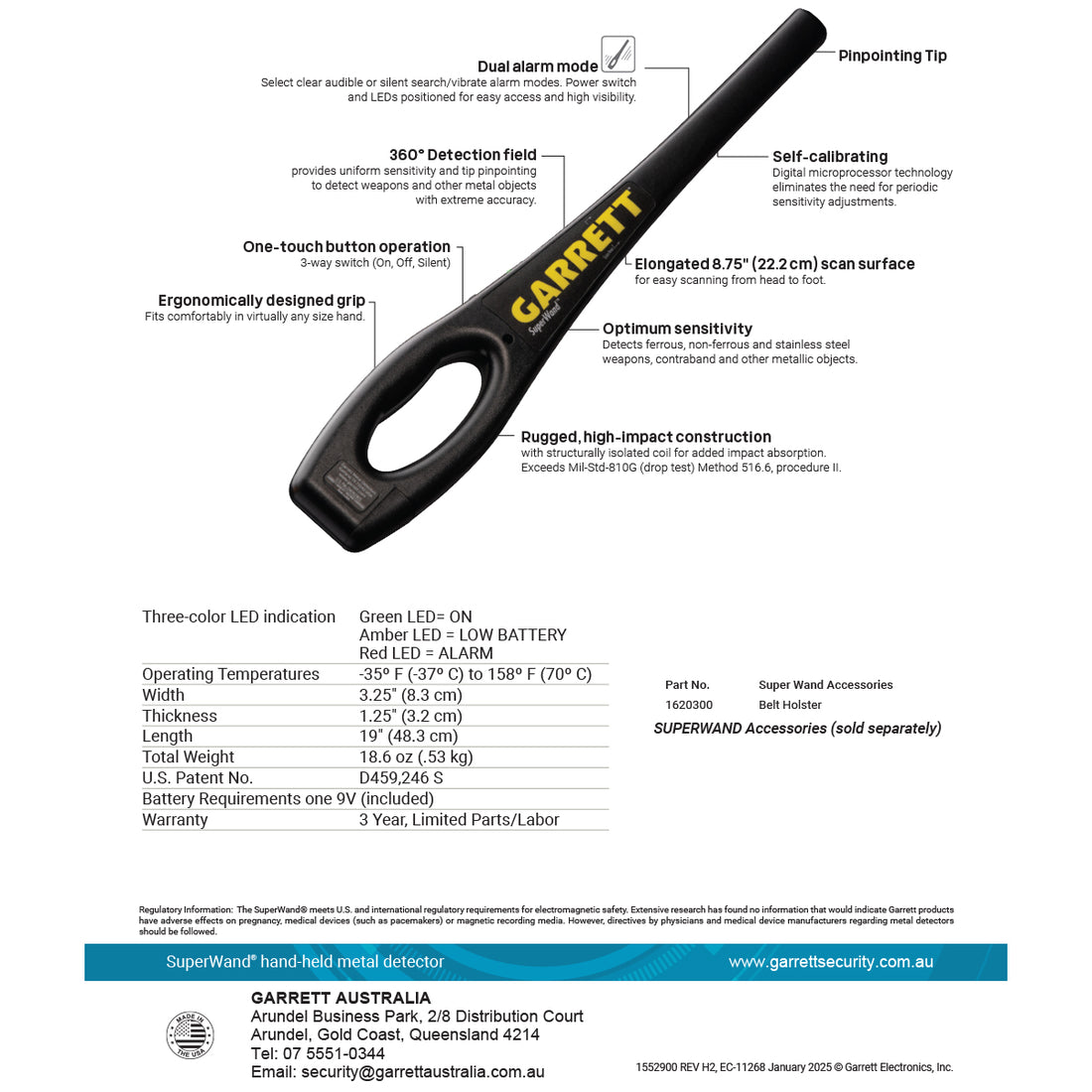 SuperWand – Garrett Security